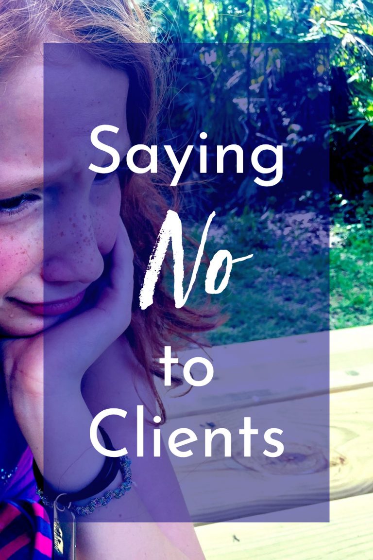 On Saying No to Clients - Create Wherever